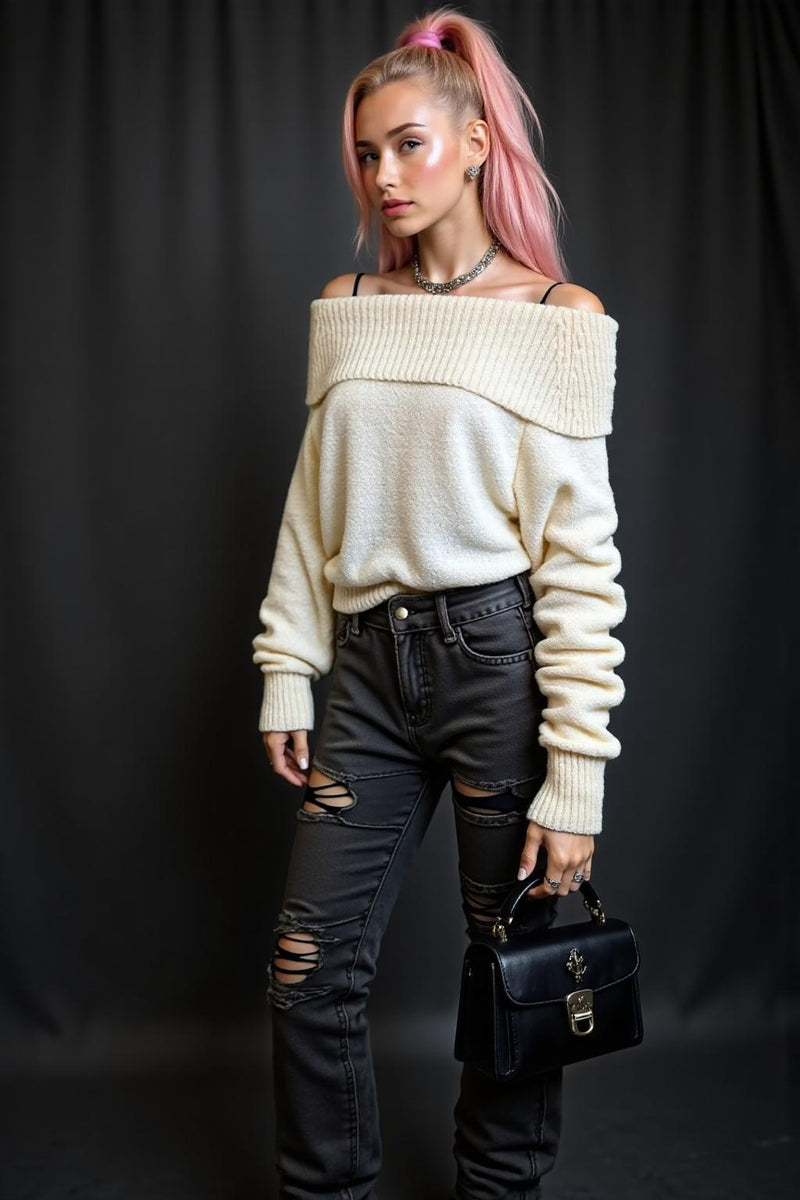 Angelic Shrug of Indifference – Lace & Thornz